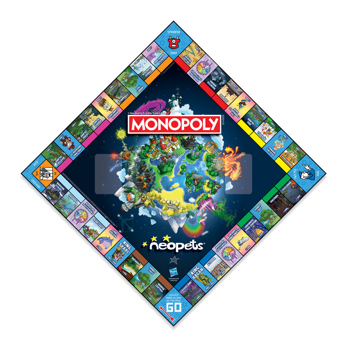 Monopoly: Neopets Legacy Edition Board Game Set – Neopets Shop