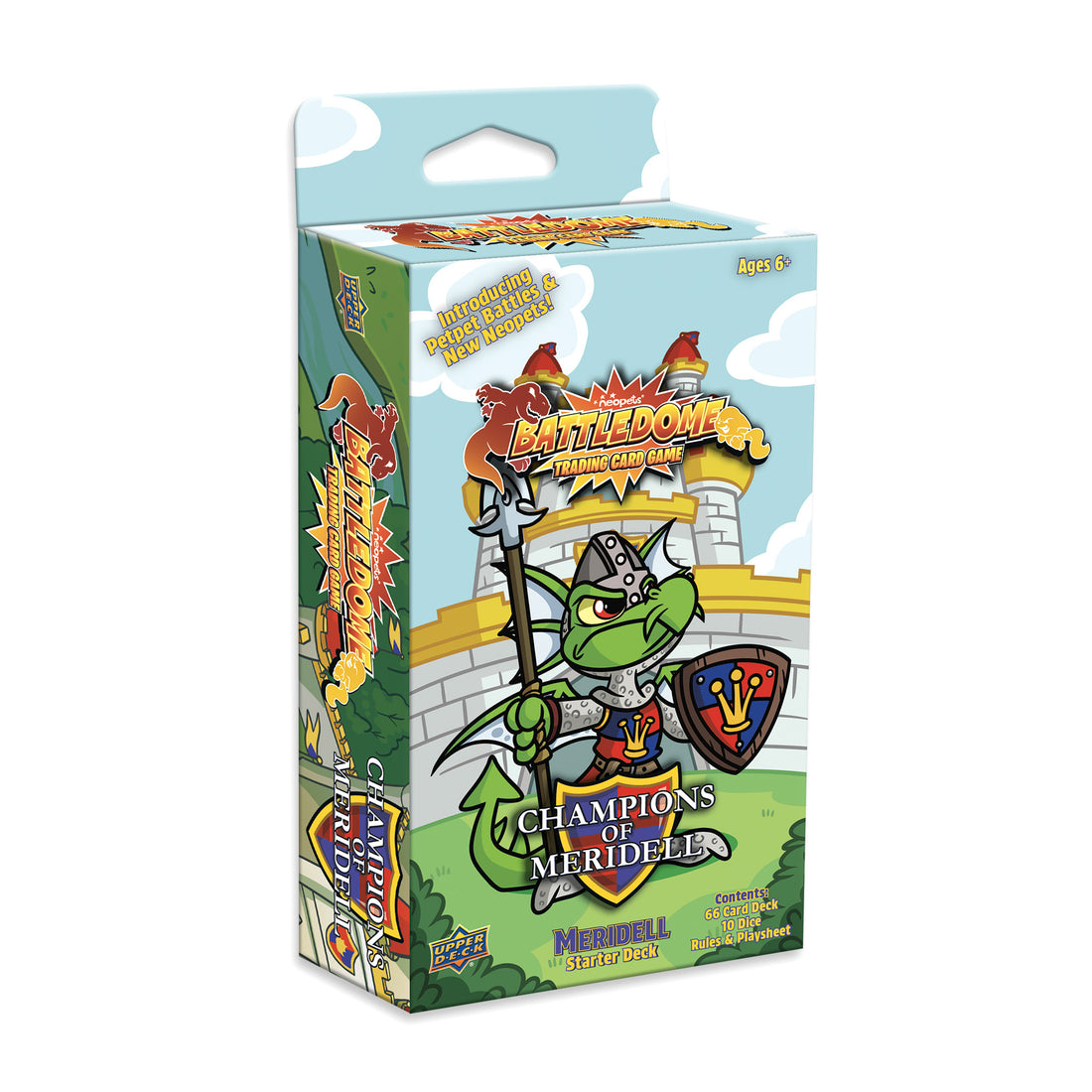 Neopets Battledome Trading Card Game – Champions of Meridell Starter D ...